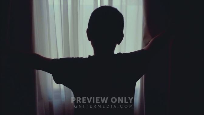 Person Opening Curtains In The Morning And Looks Out The Window. (Slow ... Person Opening Curtains In The Morning And Looks Out The Window. (Slow ...