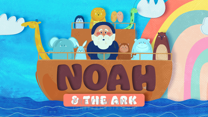 Noah and the Ark - Title Graphics | Church Visuals Noah and the Ark - Title Graphics | Church Visuals