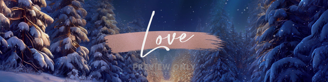 Christmas Snow Love Ultra Wides Life Scribe Media