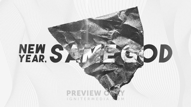 New Year, Same God - Title Graphics | ProContent New Year, Same God - Title Graphics | ProContent